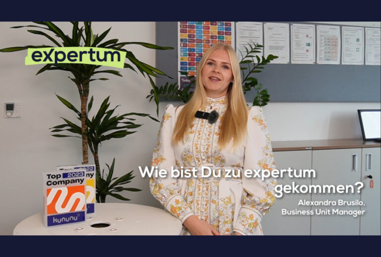 Interne Karriere - expertum GmbH
